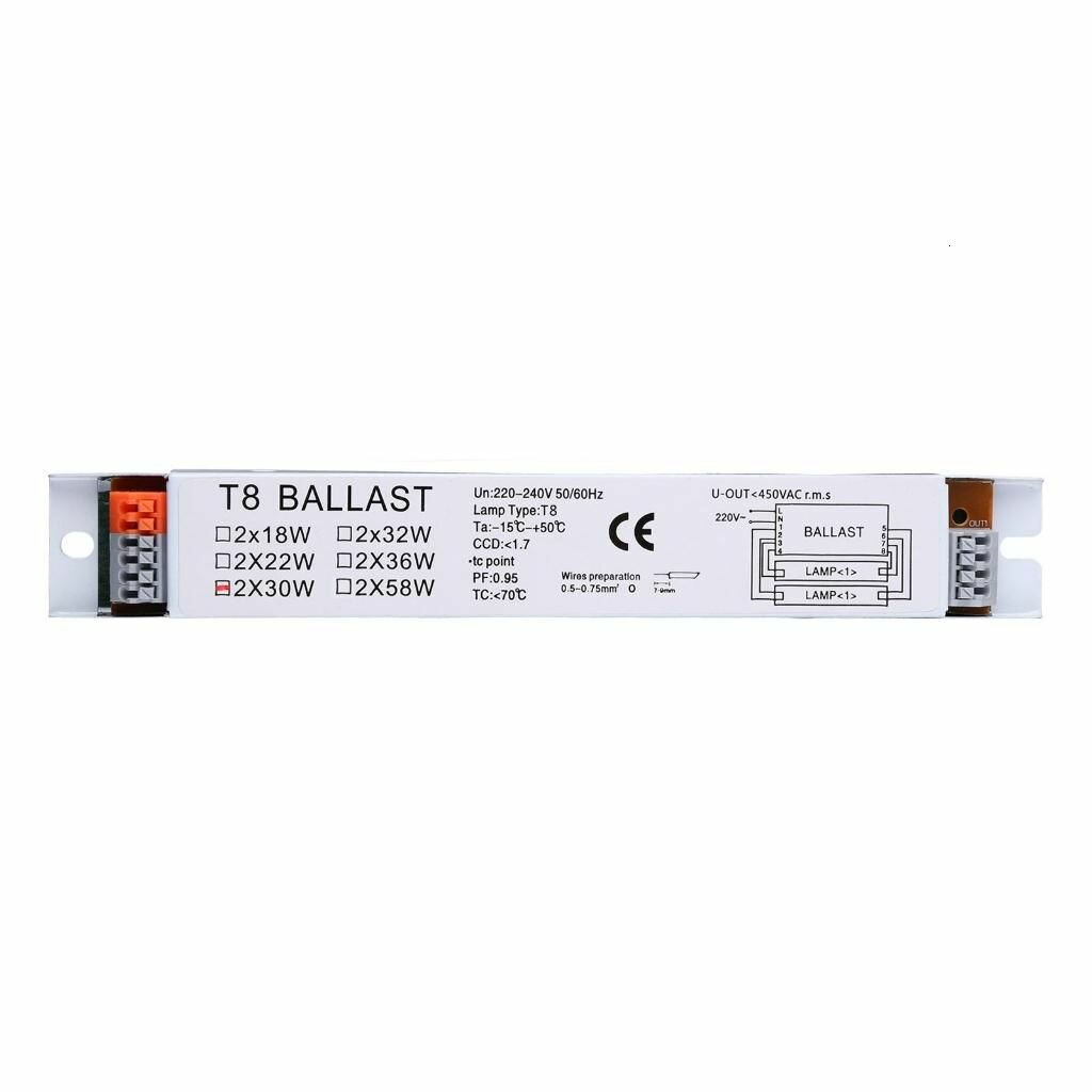 Электронный балласт T8, 30W