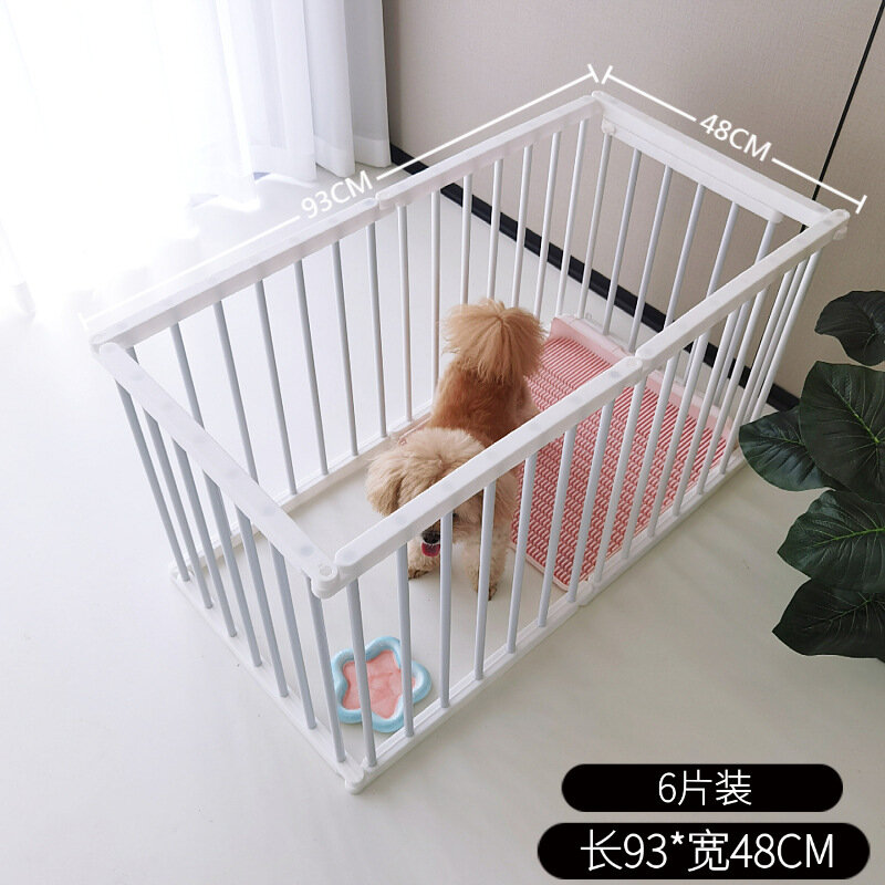 Милый маленький забор для домашних животных, клетка для собак, клетка для кроликов, барьер для собак малого и среднего размера, свободно комбинируемый и расширяемый