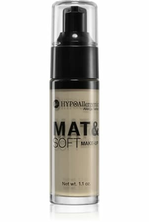 Тональный крем Bell Hypoallergenic Mat&Soft, светло-бежевый, 30 мл