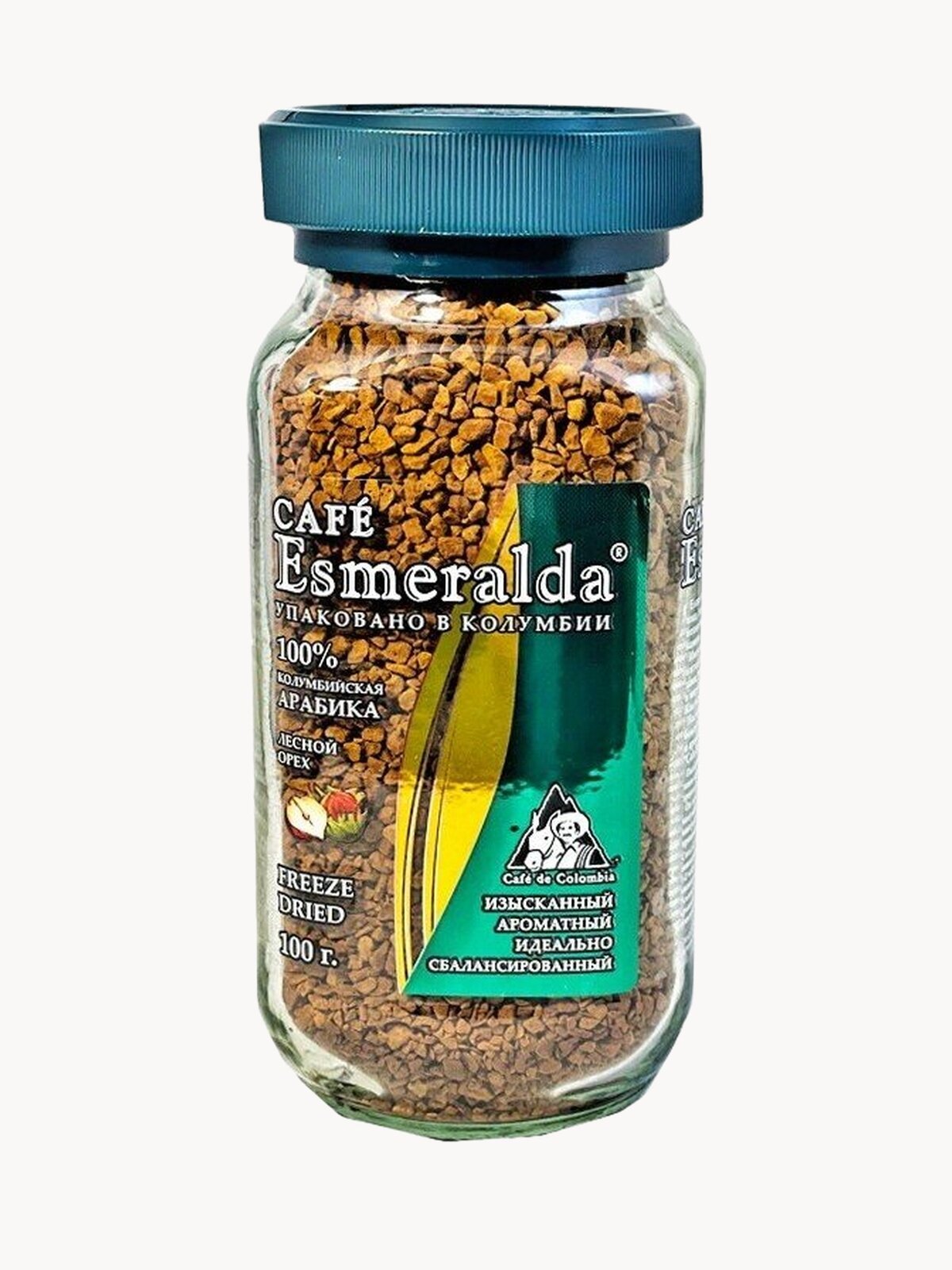 Лесной орех - "Cafe Esmeralda", кофе сублимированный, 100 г.