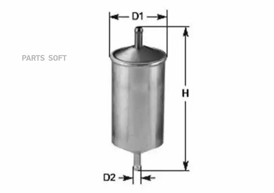 MAGNETI MARELLI 152071760693 Топливный фильтр AUDI A3, A4, A8, TT, VW BORA, GOLF, TRANSPORTER, PASSAT, MULTIVAN, NEW BEETLE, SEAT EXEO, LEON