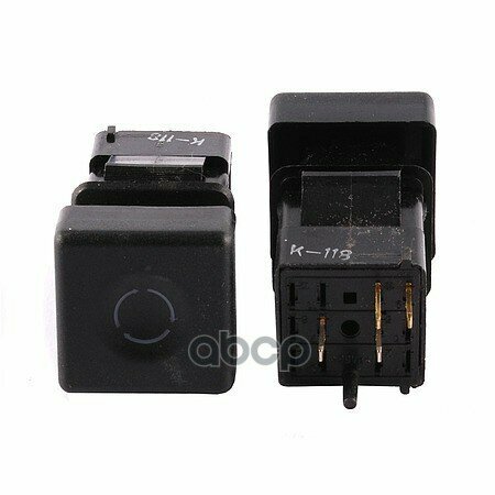 Выключатель кнопка ВАЗ-2110-2112 рециркуляции воздуха АВАР Avar арт. 378.3710-04.02М