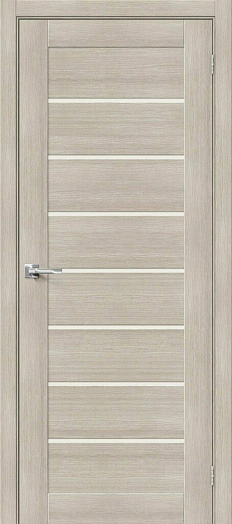 Дверь Браво-22 / Цвет Cappuccino / Стекло Magic Fog / Двери Браво