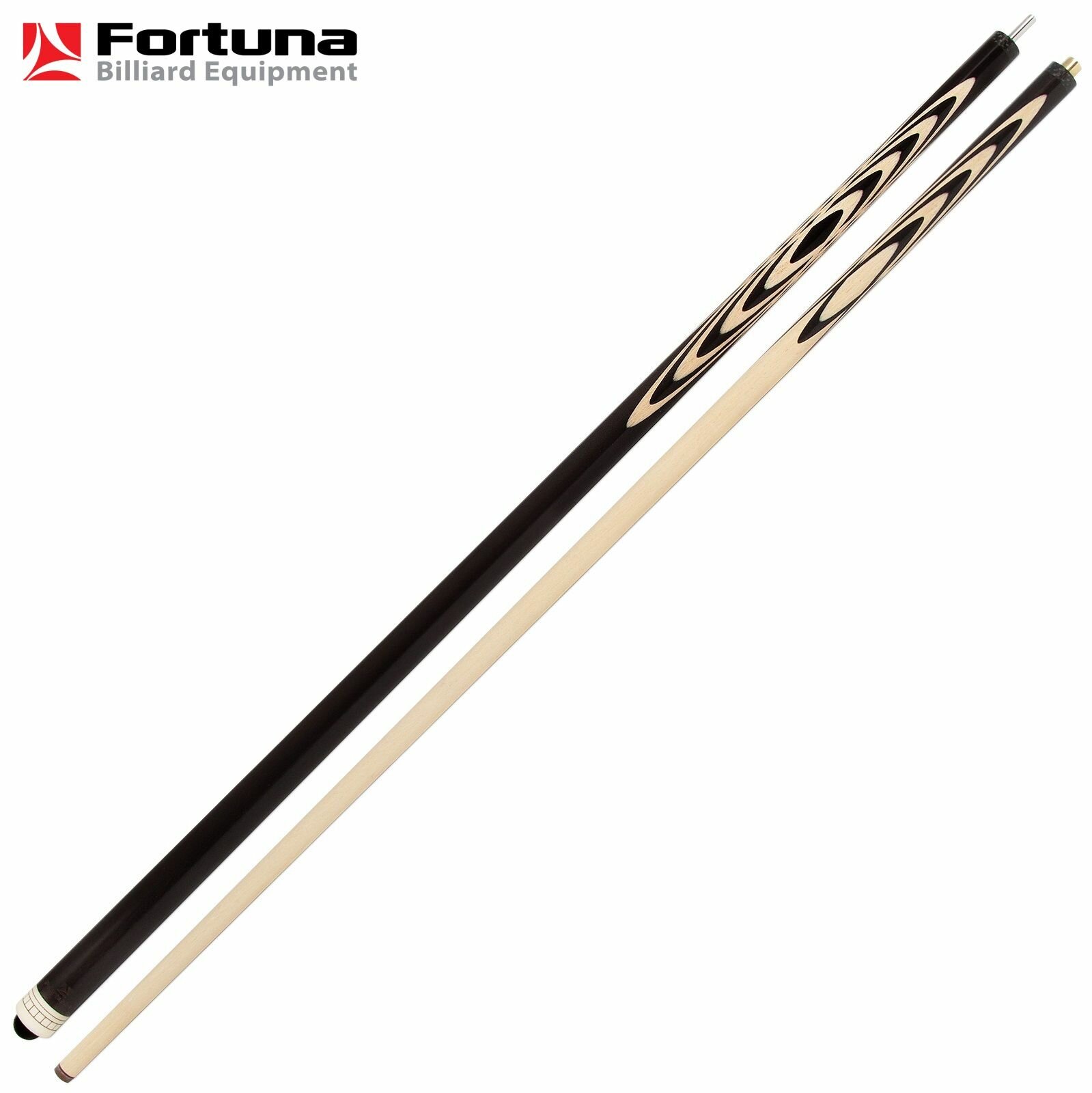 Кий для русского бильярда Fortuna Матрица 12317, 14 запилов, двухсоставной