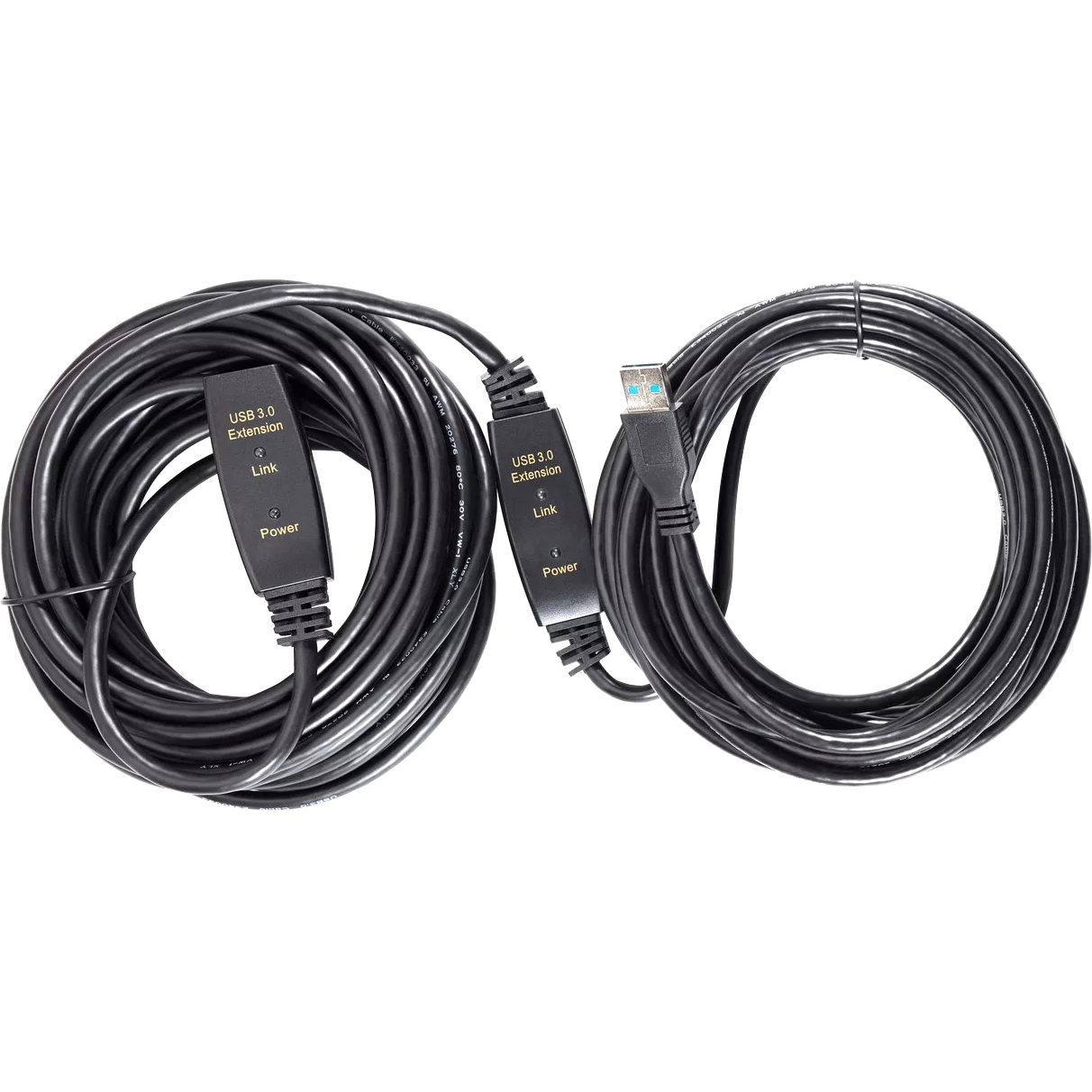 Кабель «B&P» удлинительный активный USB 3.0-repeater A--> A 20м