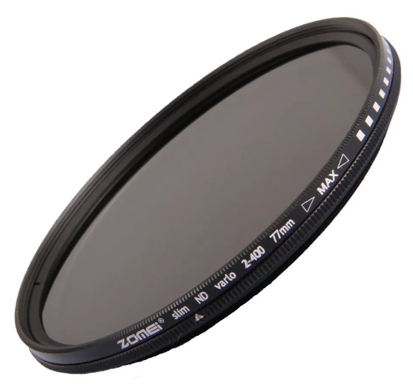 Светофильтр комиссионный Zomei slim ND VARIO 2-400 62mm, нейтральный (б/у)