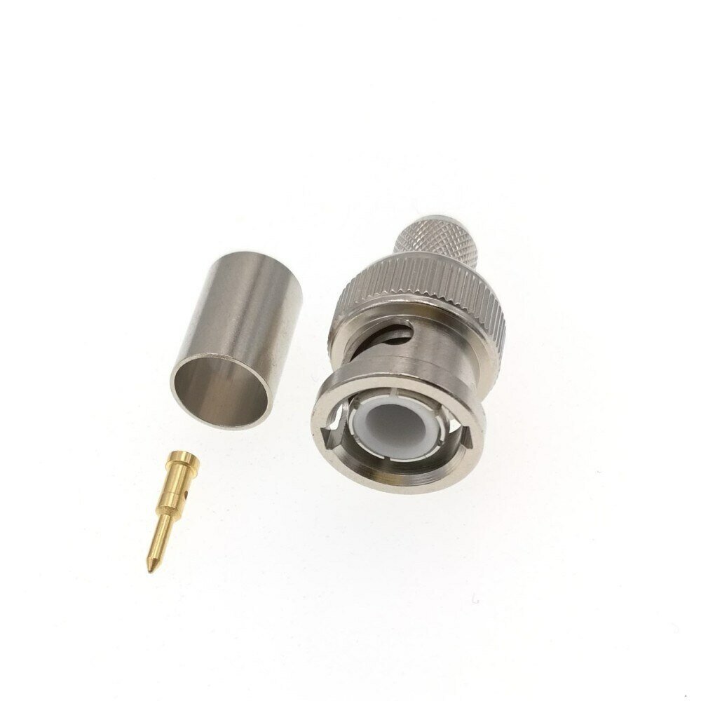 Разъём BNC-male обжимной для кабеля 5D-FB