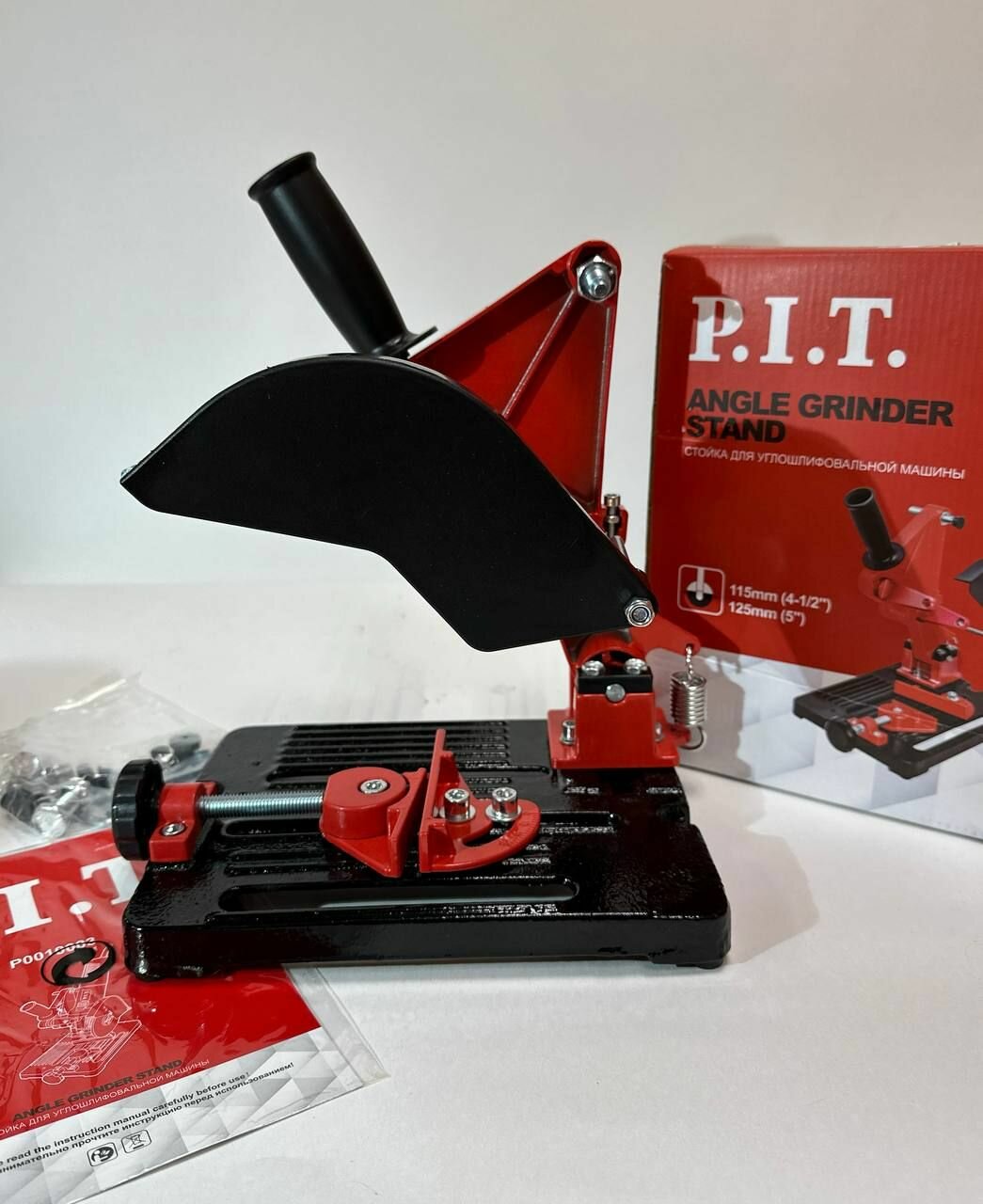 Стойка УШМ-болгарок с диском вертикальная маятниковая отрезная P0010003 PIT