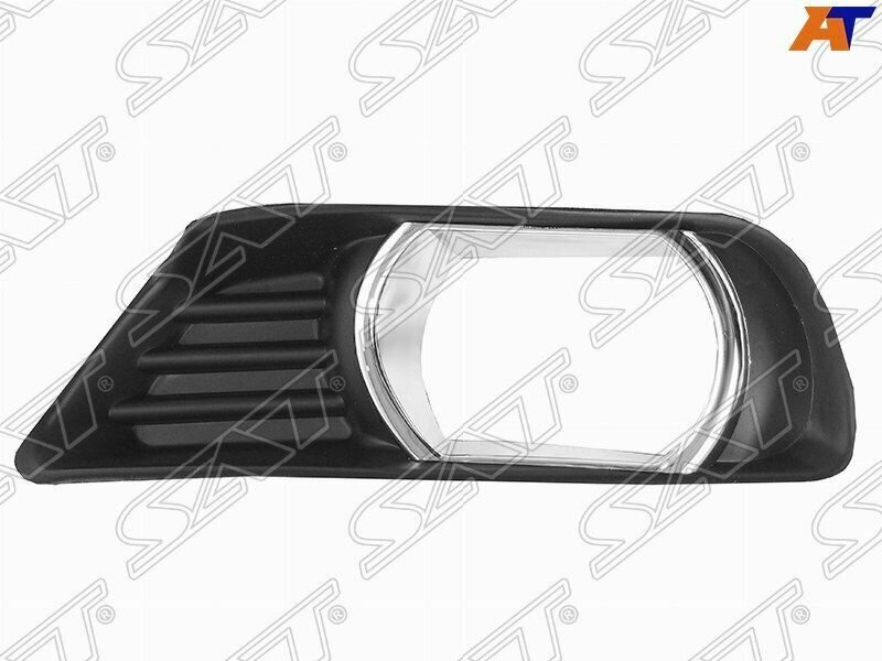 Накладка противотуманной фары левая (хром ободок) Toyota Camry 40 (2006-2009)