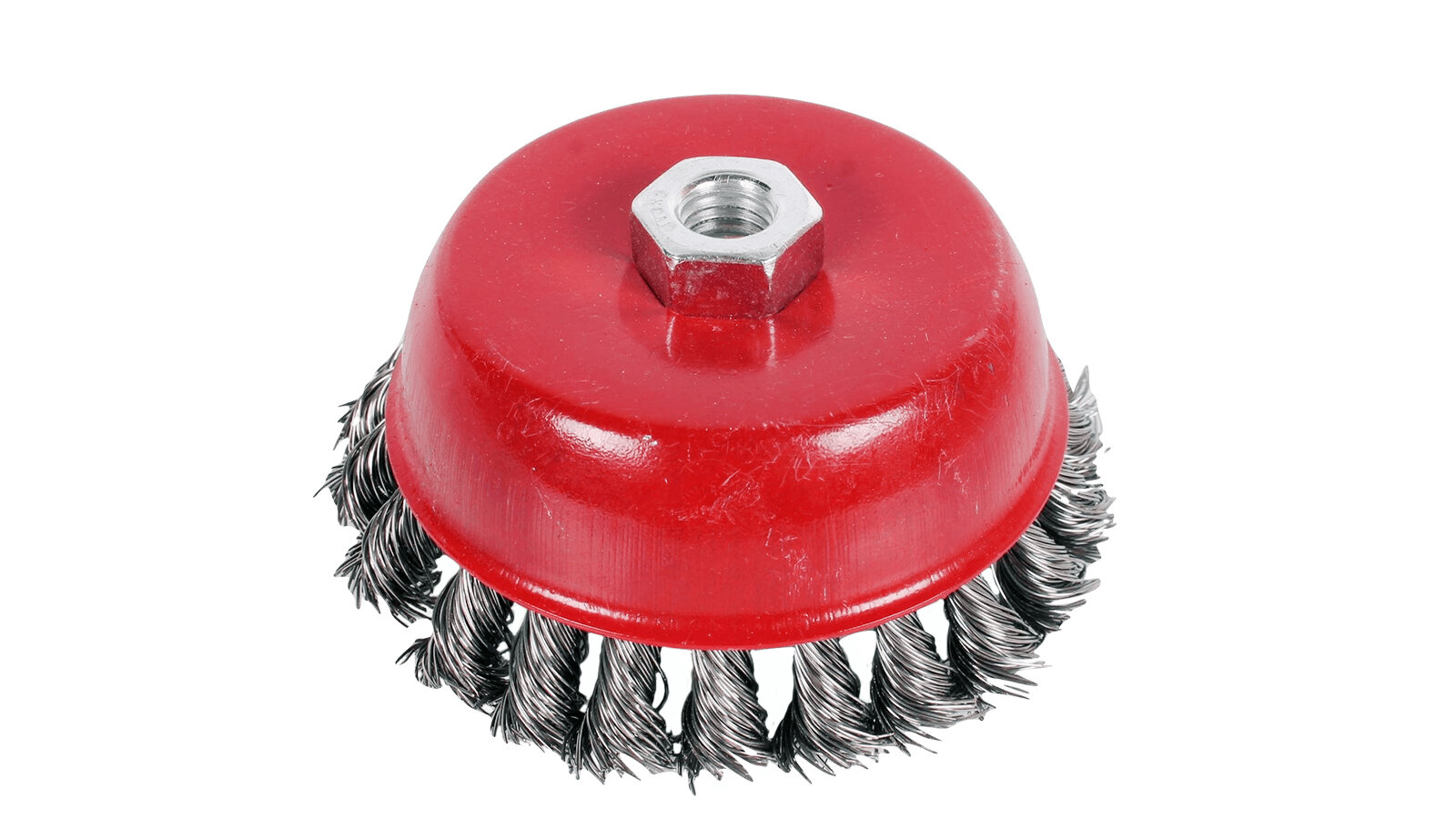 Щетка чашка для УШМ 125мм М14 витая сталь AR-XP-HV-125