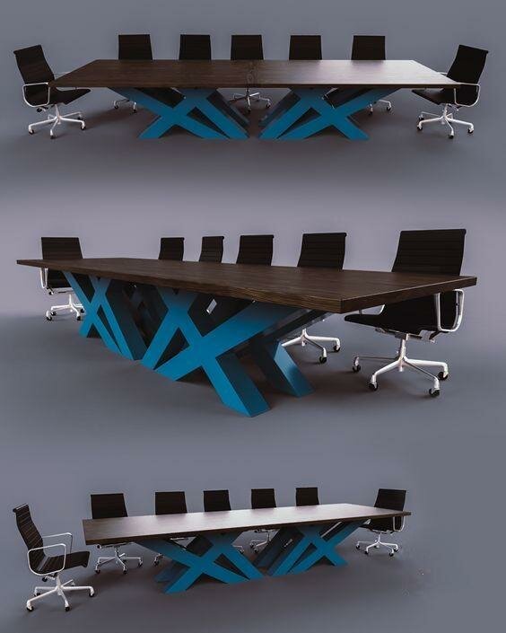 Конференц-стол для переговоров, промышленный дизайн Владис, 280*120 см