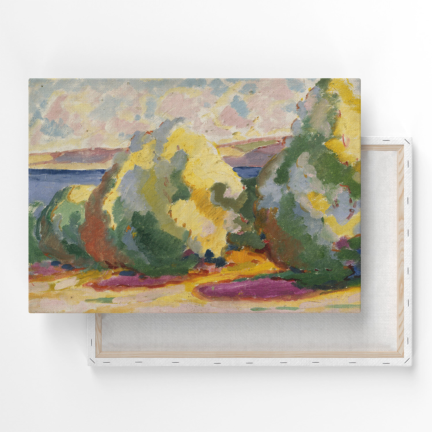 Картина на холсте, репродукция / Эмили Карр - Study in Colour and Form / Размер 30 x 40 см