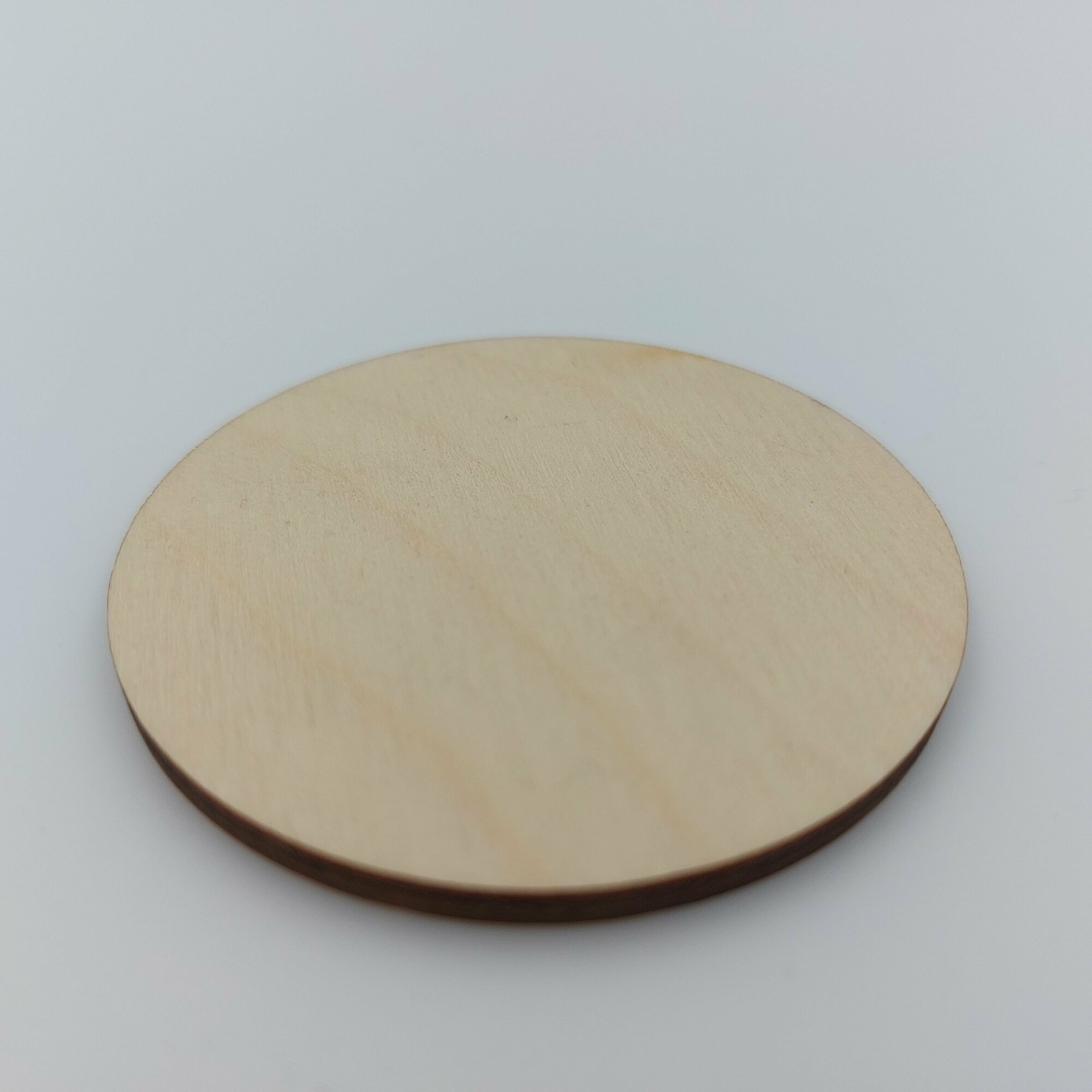 Заготовка для творчества Круги 5 см набор 12 штук. / Деревянная заготовка для декупажа