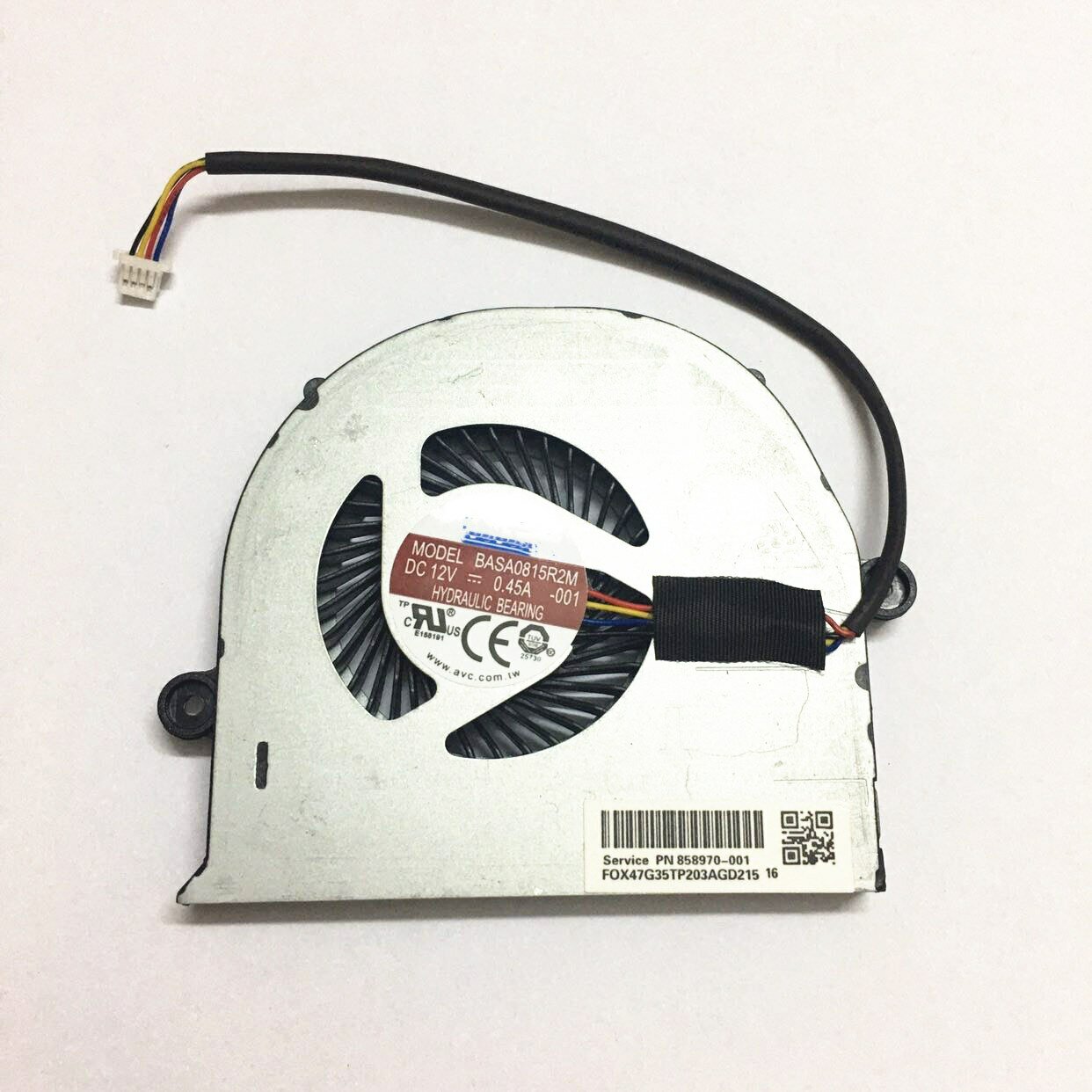 Вентилятор (кулер) для ноутбука Asus X63VD, FZ63VD, FX63VD, 7300, 7700, GL503VD, FX503VD, 12V