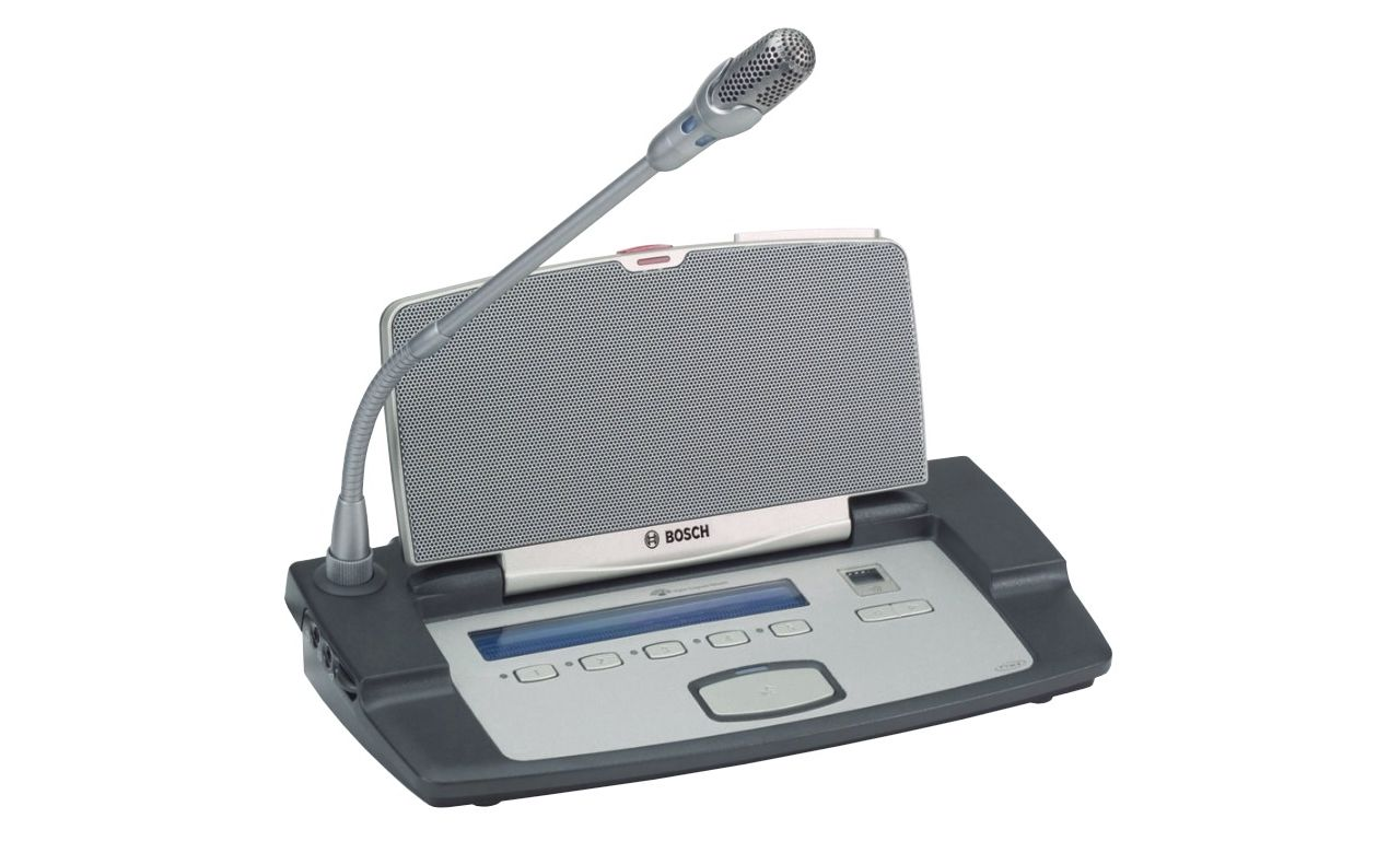 Пульт [F01U028767] BOSCH [DCN-CONFF] : полнофункциональный пульт делегата Concentus