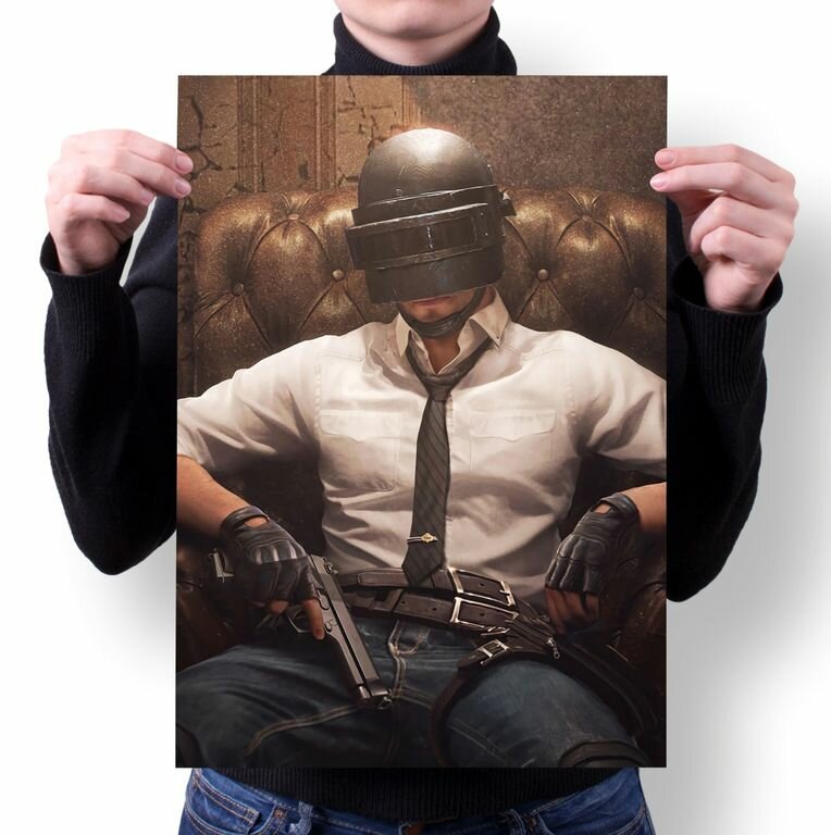 Плакат PlayerUnknown’s Battlegrounds, PUBG, пубг №5, А4