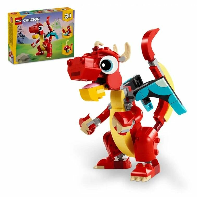 31145 Конструктор LEGO Creator Red Dragon Красный дракон 3 в 1 149 деталей