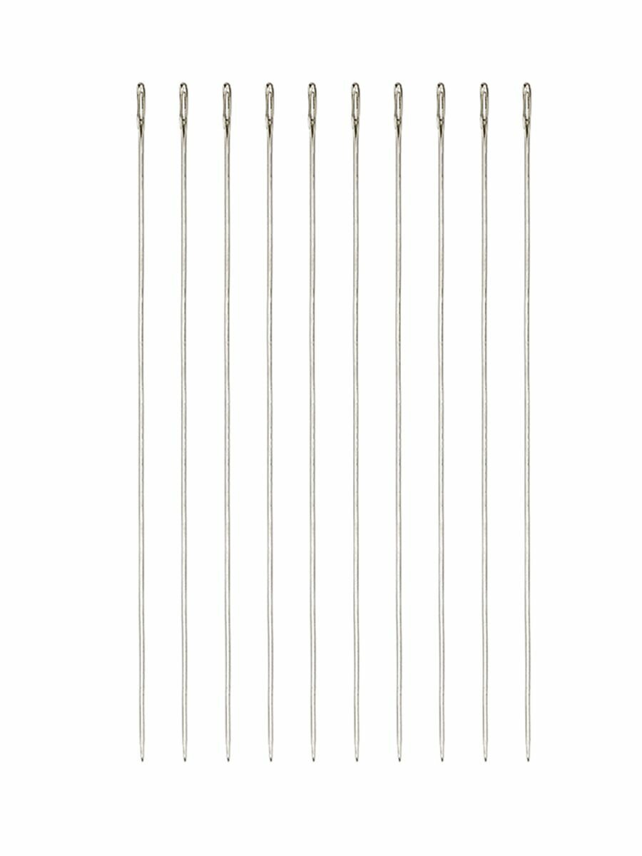 Иглы бисерные 80 мм, d 0.45 мм (20 шт.)