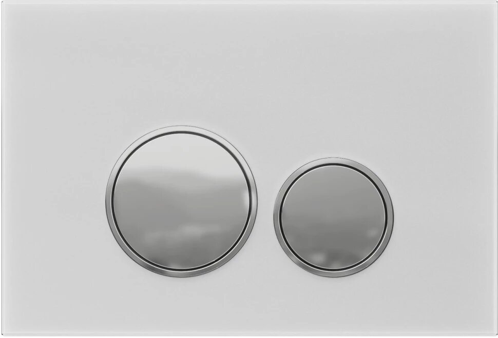 Кнопка смыва Allen Brau Priority 9.20005.20 для инсталляции, белый/хром