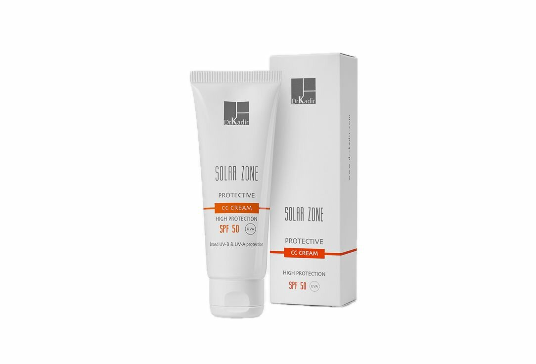 DR. KADIR Защитный крем с тоном spf 50 Solar Zone Protective Cc Cream