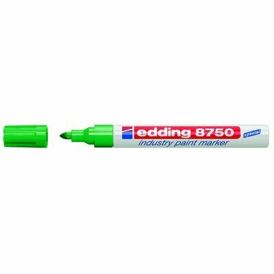 Маркер для промышленной графики EDDING E-8750/4 зеленый 2-4мм, 87767