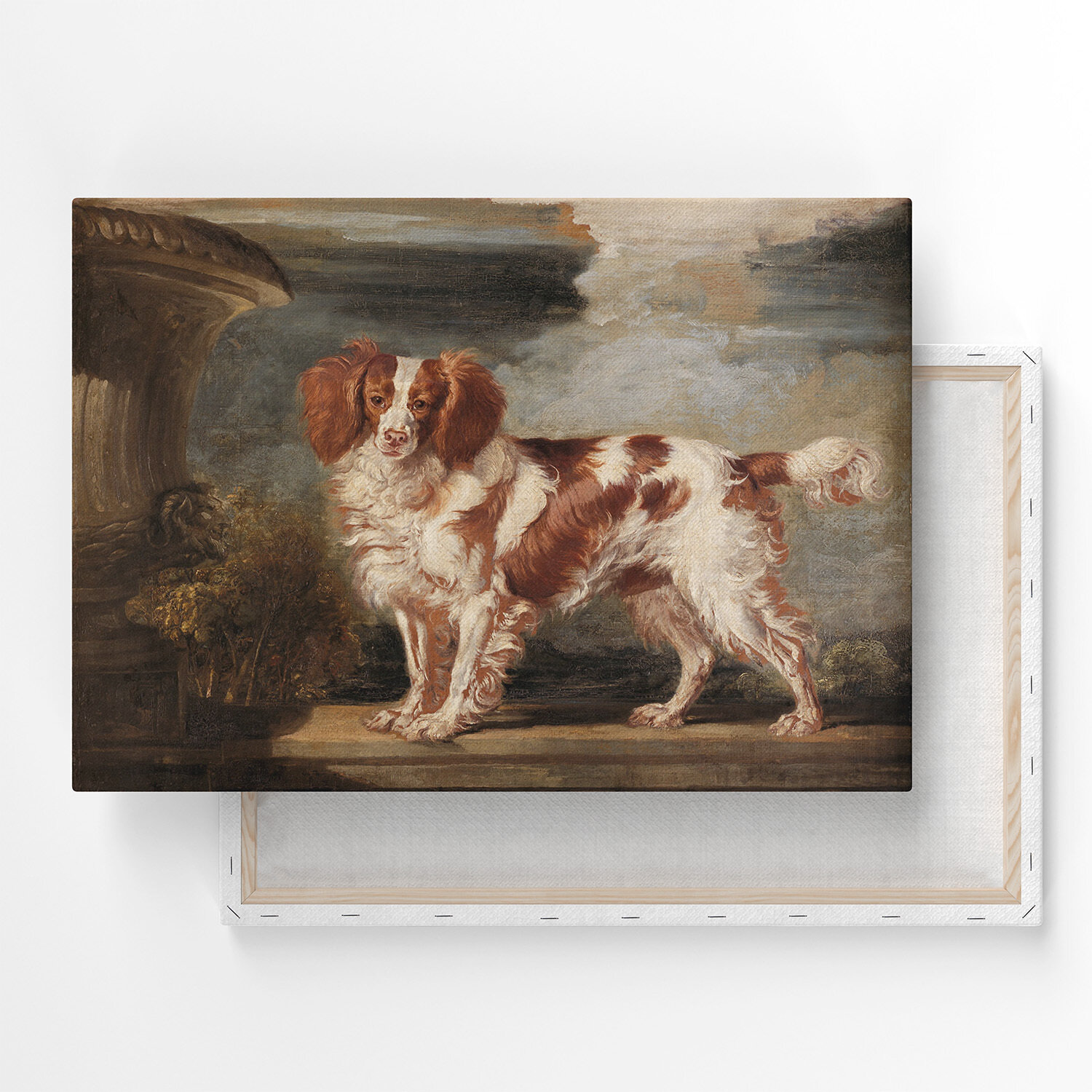 Картина на холсте, репродукция / Джеймс Уорд - Portrait of Dash / Размер 40 x 53 см