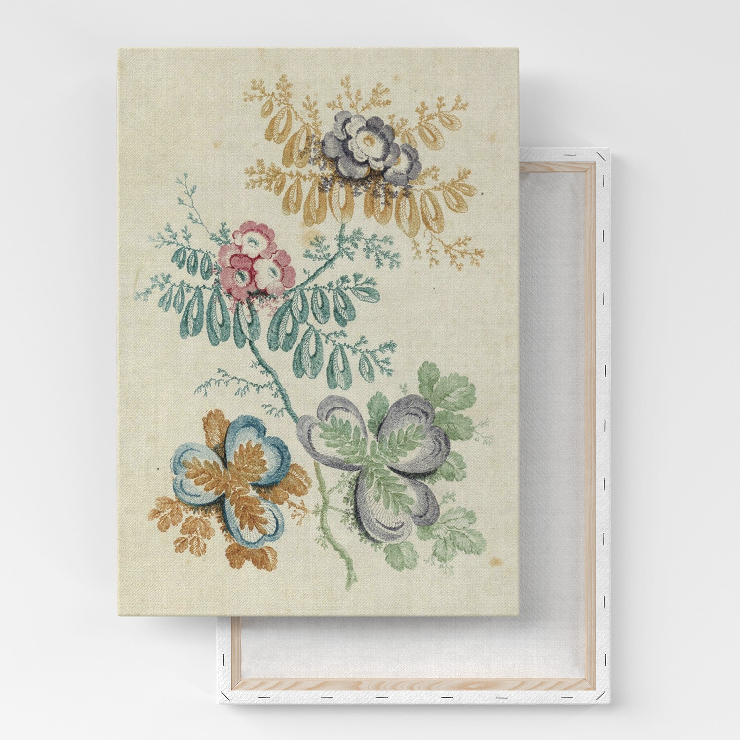 Картина на холсте, репродукция / Жан-Батист Пильман - Fantastic Flower / Размер 30 x 40 см