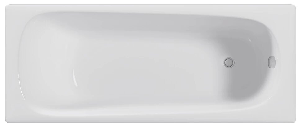 Ванна чугунная Delice Continental DLR230612 150x70 см, белый