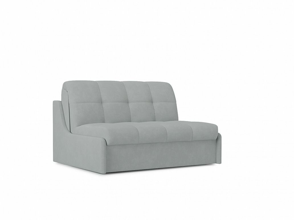 Meblevka Диван аккордеон Фаворит 120x200 велюр светло-серый