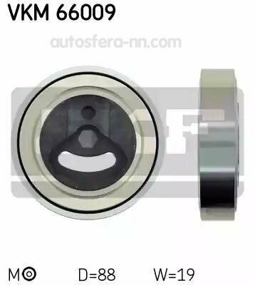 SKF VKM66009 Ролик ремня приводного SUZUKI IGNIS/LIANA 1.3/1.6 01-
