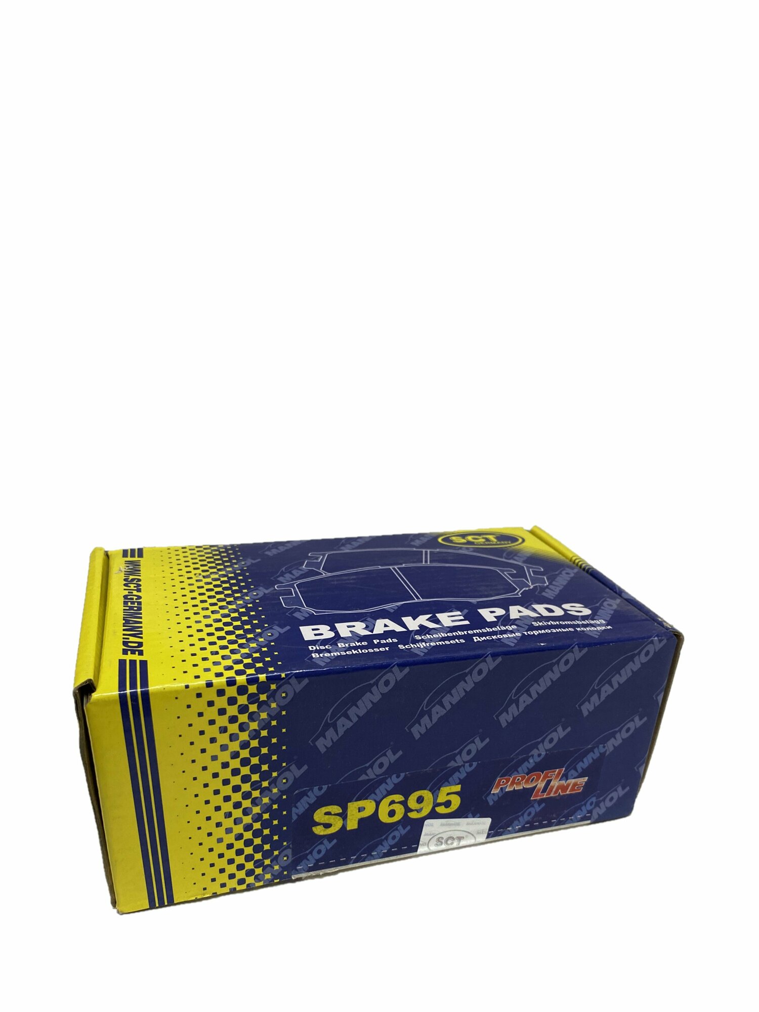 Колодки тормозные 4шт SCT передние SP-695 AUDI Q7, VW Touareg