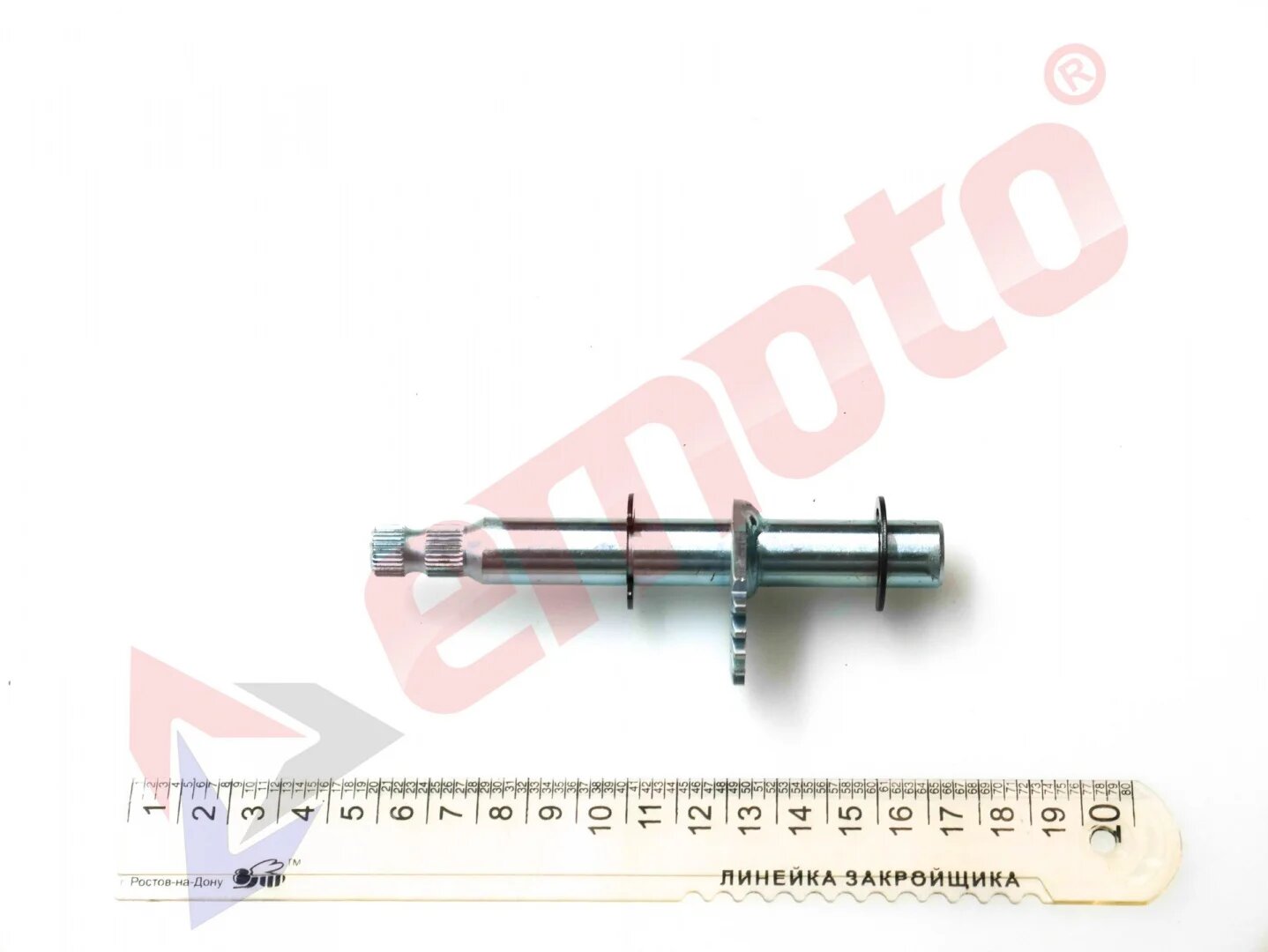 Ось рычага переключения передач в сборе 157QMJ(JL) (l=115mm); T150