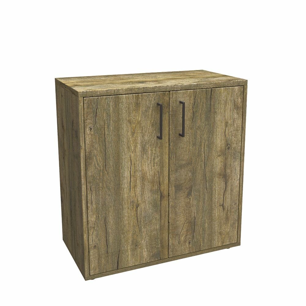 Тумба офисная 2-х дверная Т75, р. 700х370х750, Дуб самдал