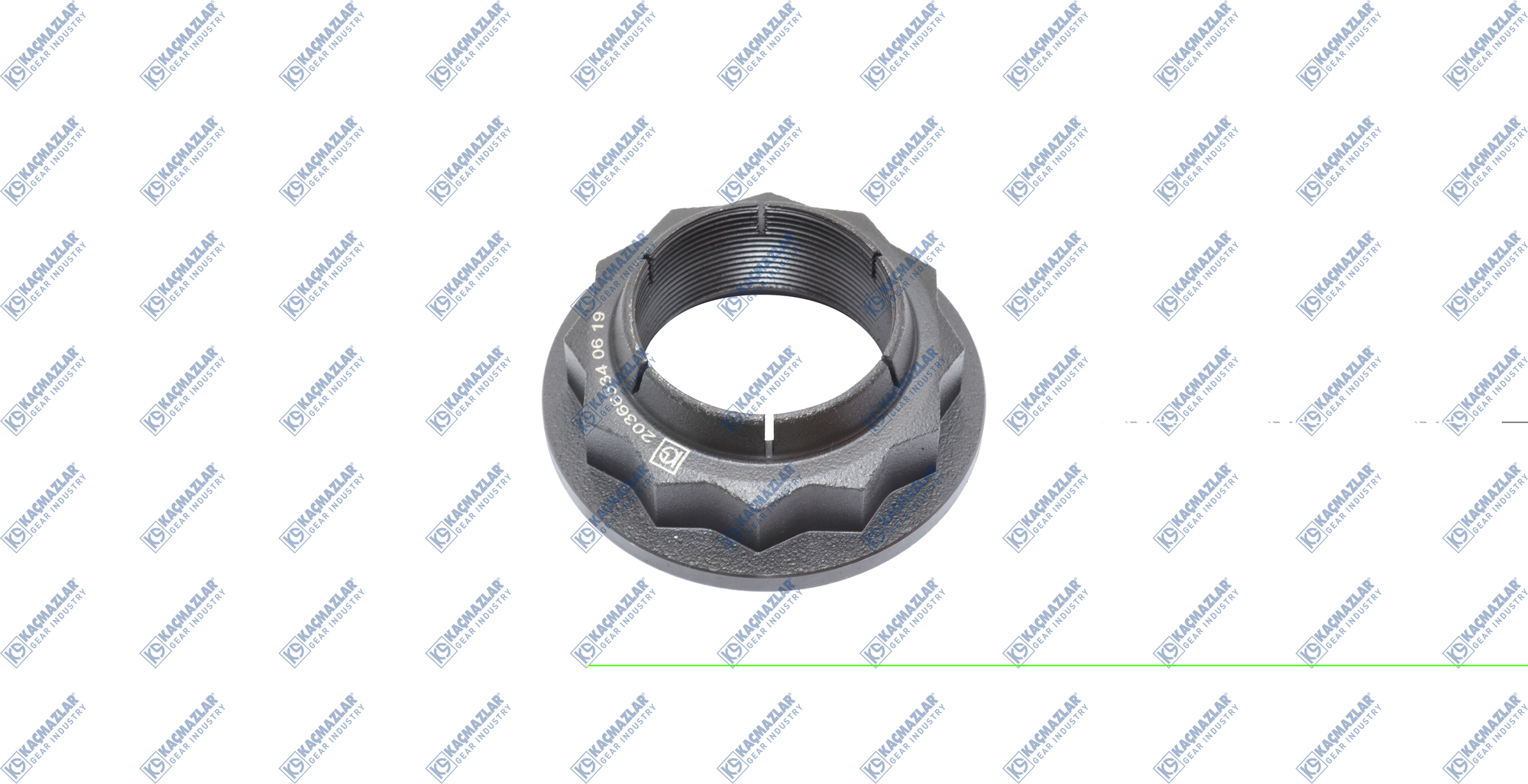 KACMAZLAR K04.01538 гайка трансмиссии хвостовика редуктора m45x1.5 \iveco