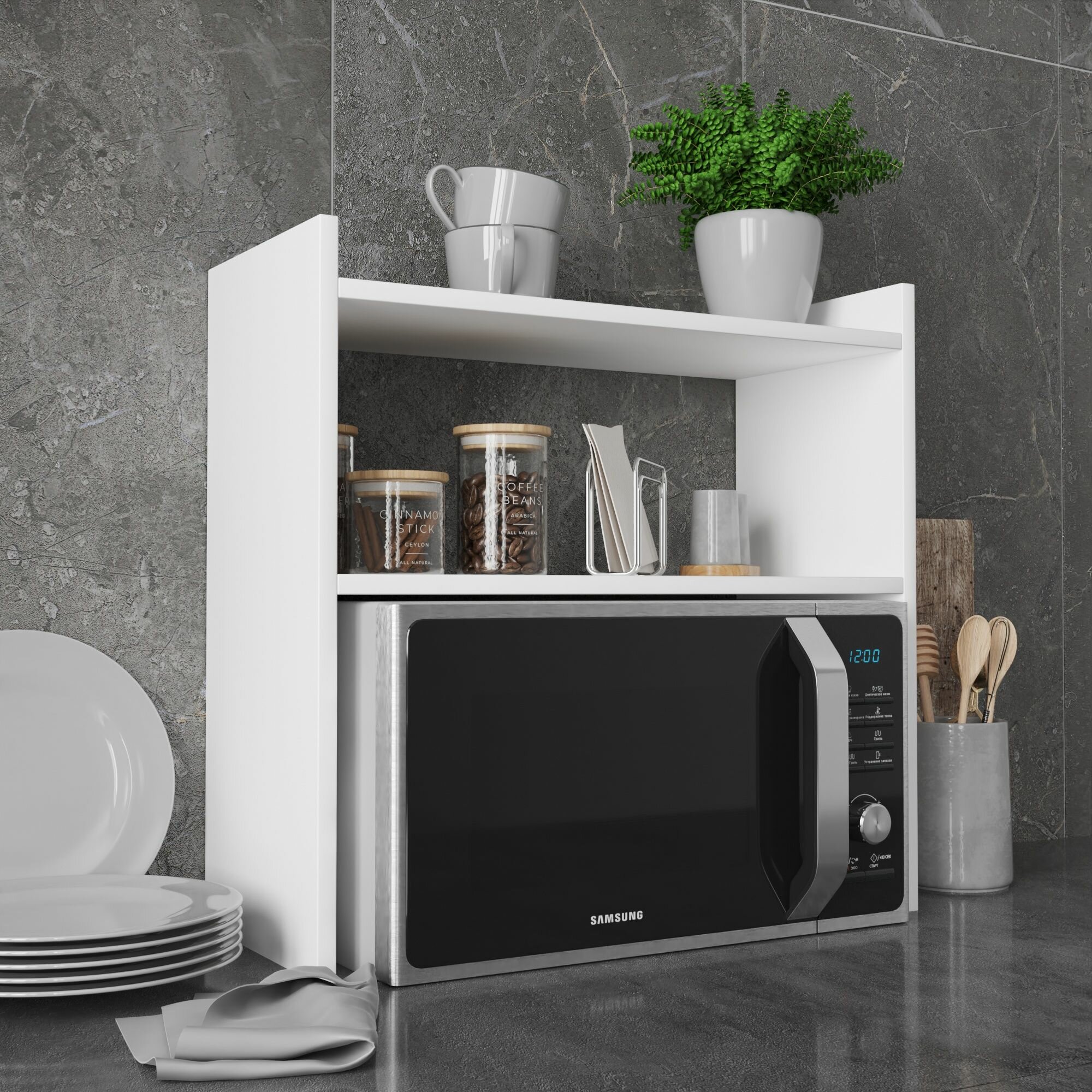 Полка кухонная под микроволновую печь