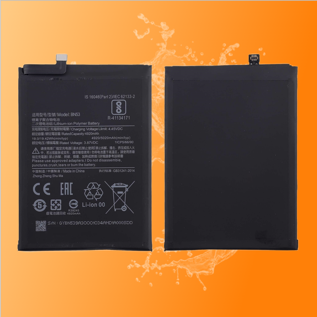 Аккумулятор (BN53) для Xiaomi Redmi Note 10 Pro