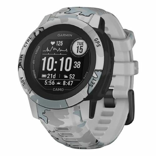 Смарт-часы Garmin Instinct 2S, 40мм, 1.2", серый/камуфляж/черный/серый [010-02563-03]