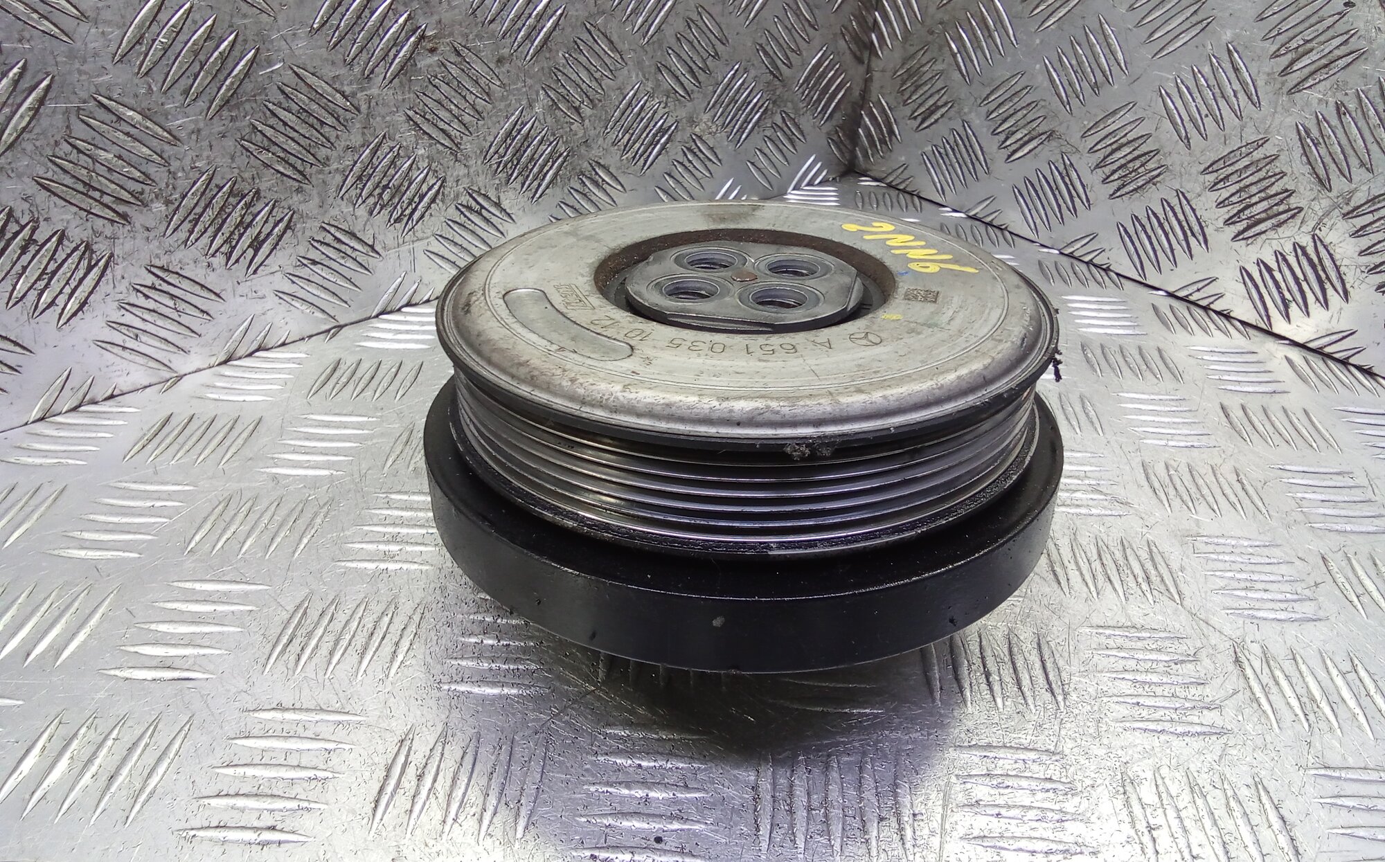 Шкив коленвала демпферный дизельный MERCEDES BENZ C-CLASS W204, Номер A6510351012