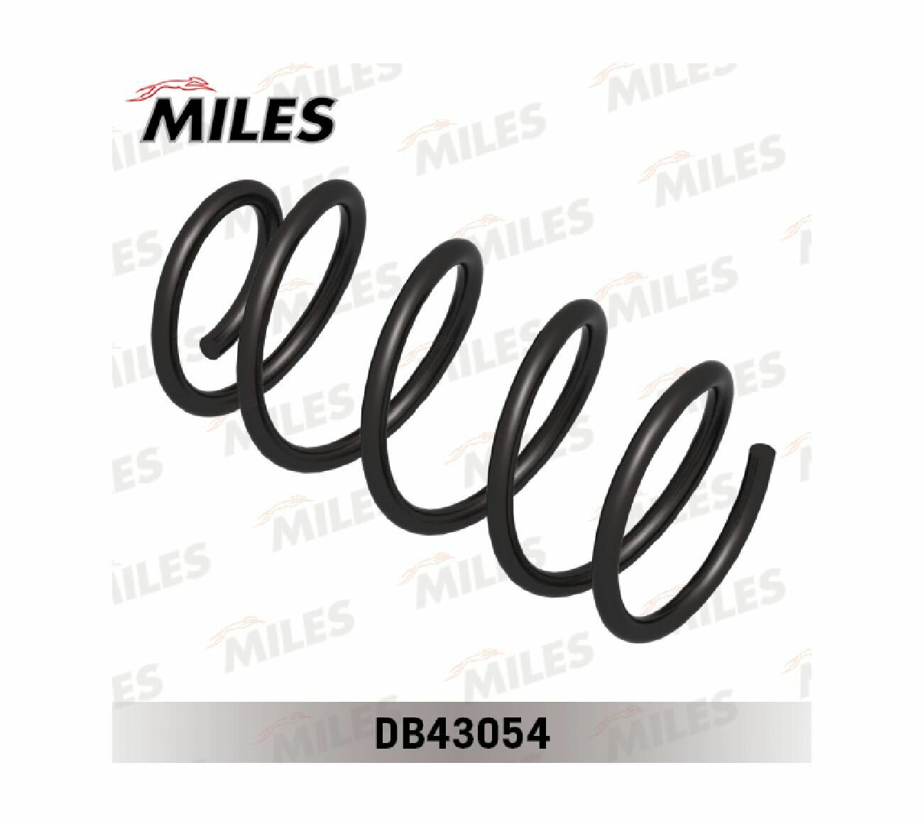 Пружина подвески FORD KUGA 2.0 TDCi 4x4 08- передняя, MILES DB43054