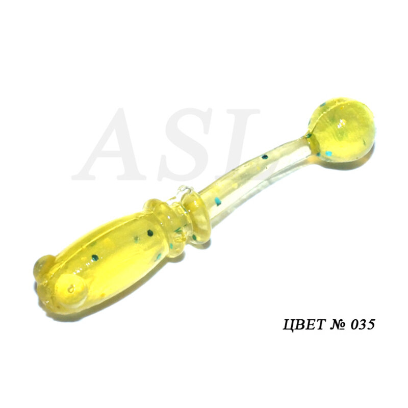 Силиконовая приманка ASL "Байт" цвет №035, L- 3см (1.2"), 15шт/уп