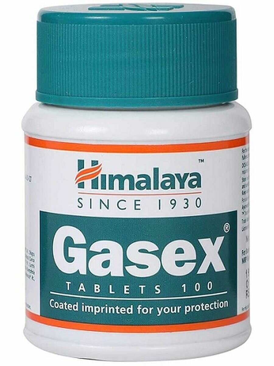 Пищевая добавка, Gasex Himalaya желудочный тоник, Фарм Ойлс 100 табл.