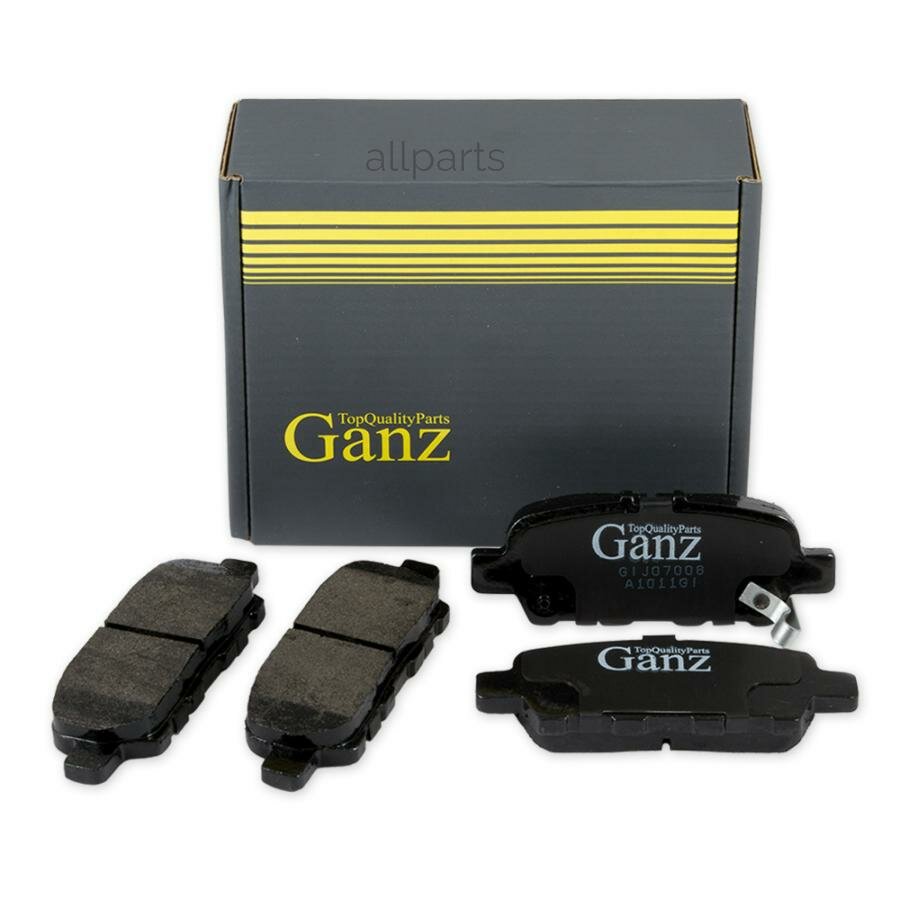 GANZ GIJ07008 Колодки задние NISSAN Teana / Juke GANZ GIJ07008