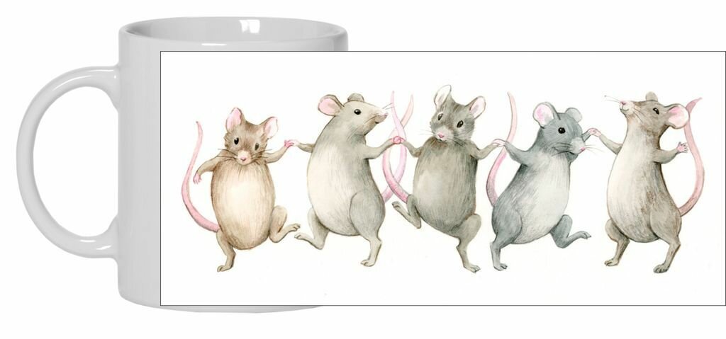 Кружка-хамелеон Крыса №11