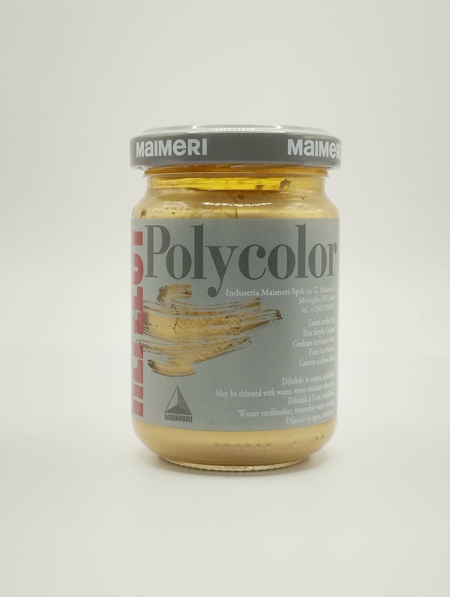 Краска акриловая отражающая Polycolor Reflect Золотая