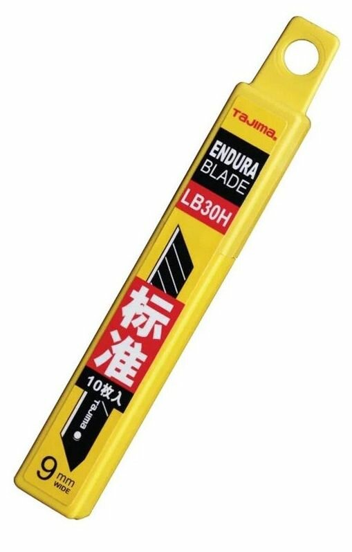 Лезвия канцелярские DELTATOOL TAJIMA LB-39H LCB39, 10шт, выдвижные, сменные