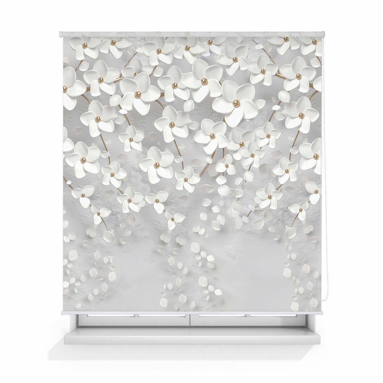 Штора рулонная Макси/LRB-0340-03 Лён 164(160)х170 см