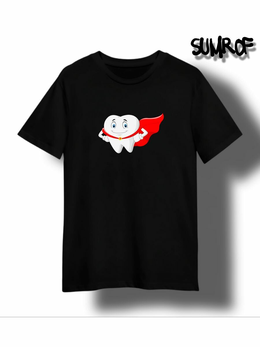 Футболка стоматолог зуб