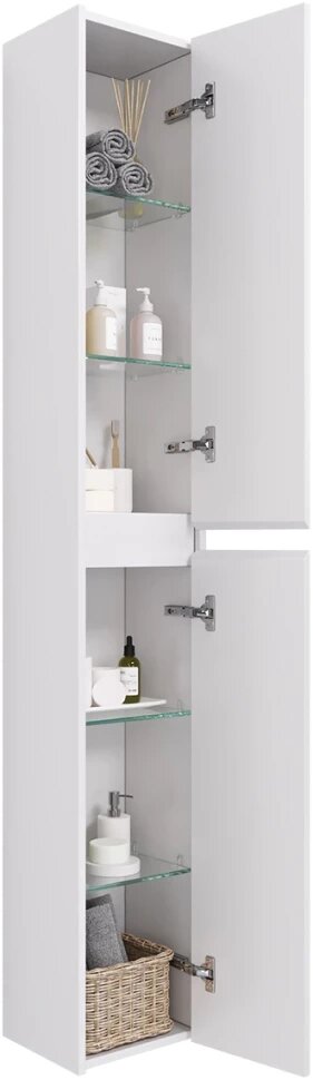 Пенал Dreja Slim 99.0406 подвесной R, белый глянец