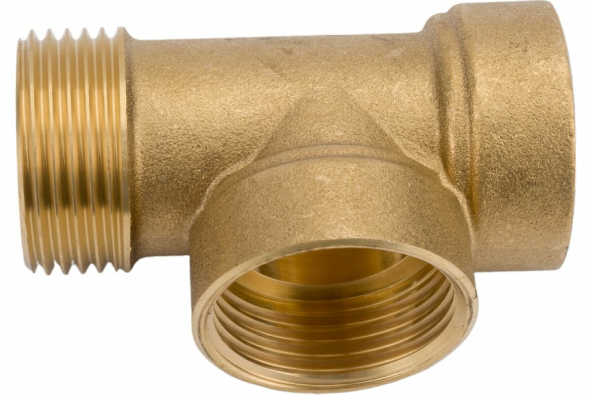 JEMIX латунный тройник TBC3-3 WAYS 1M-1F 3 вывода, монтажные соединения 88394