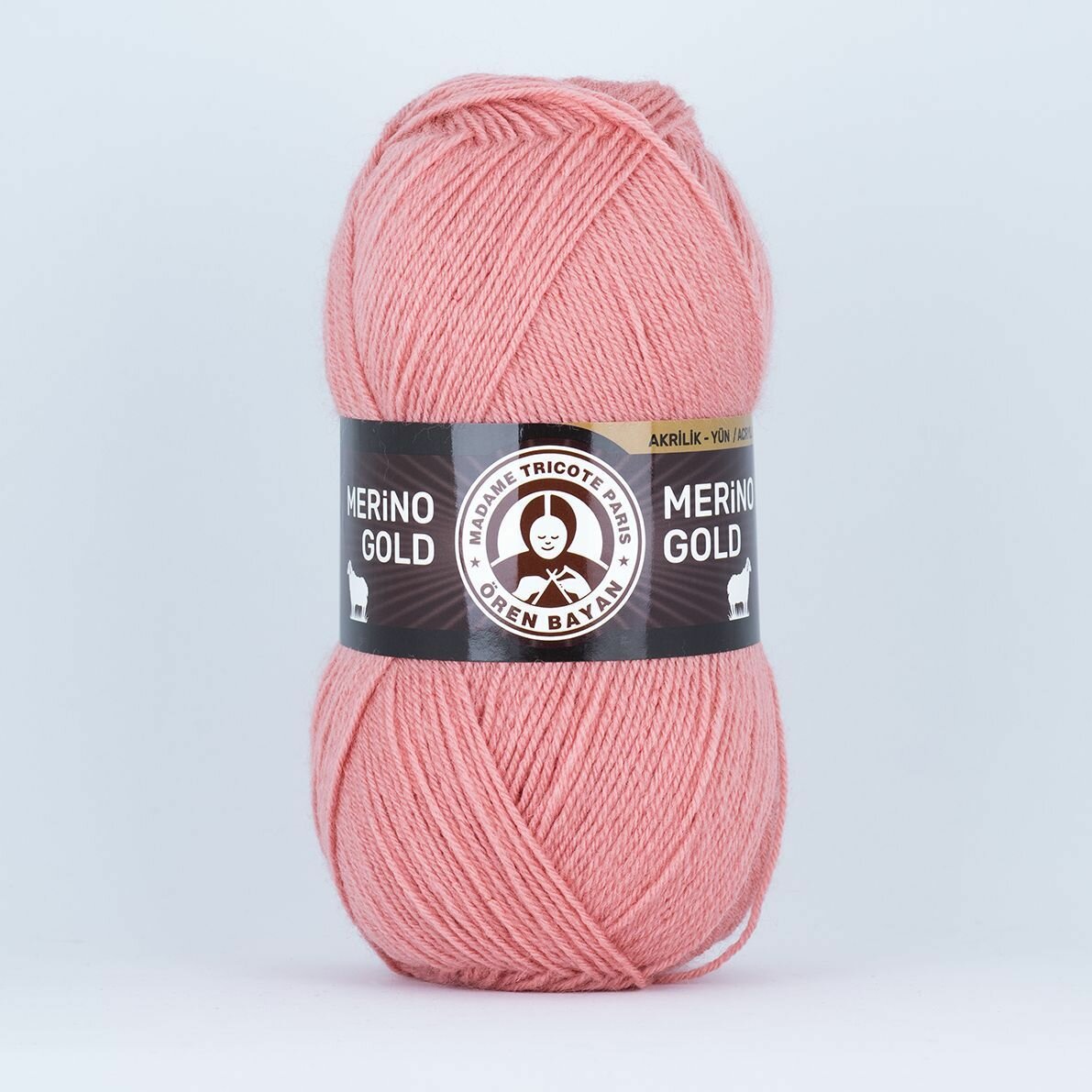 121 пряжа "Merino Gold" Madam Tricote (5шт*100гр)